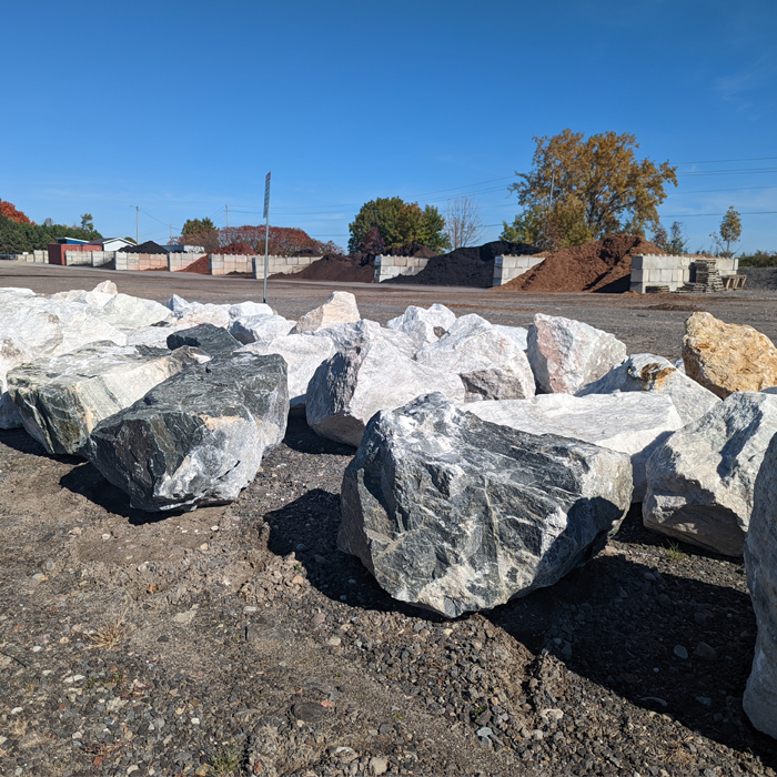 Decorative Landscape Boulders | Granite Boulders Ottawa | Rock Gardens