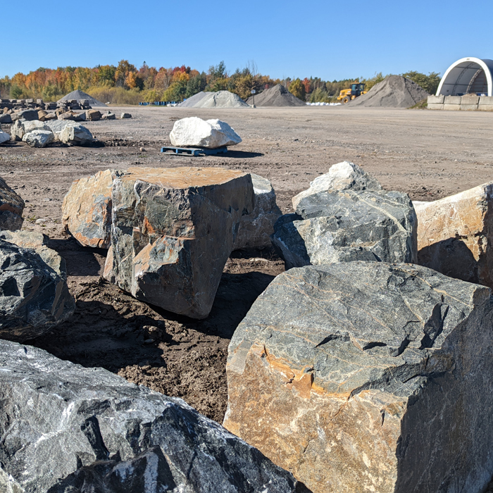 Tatlock Mining Boulders Ottawa | Greely Sand & Gravel Inc.